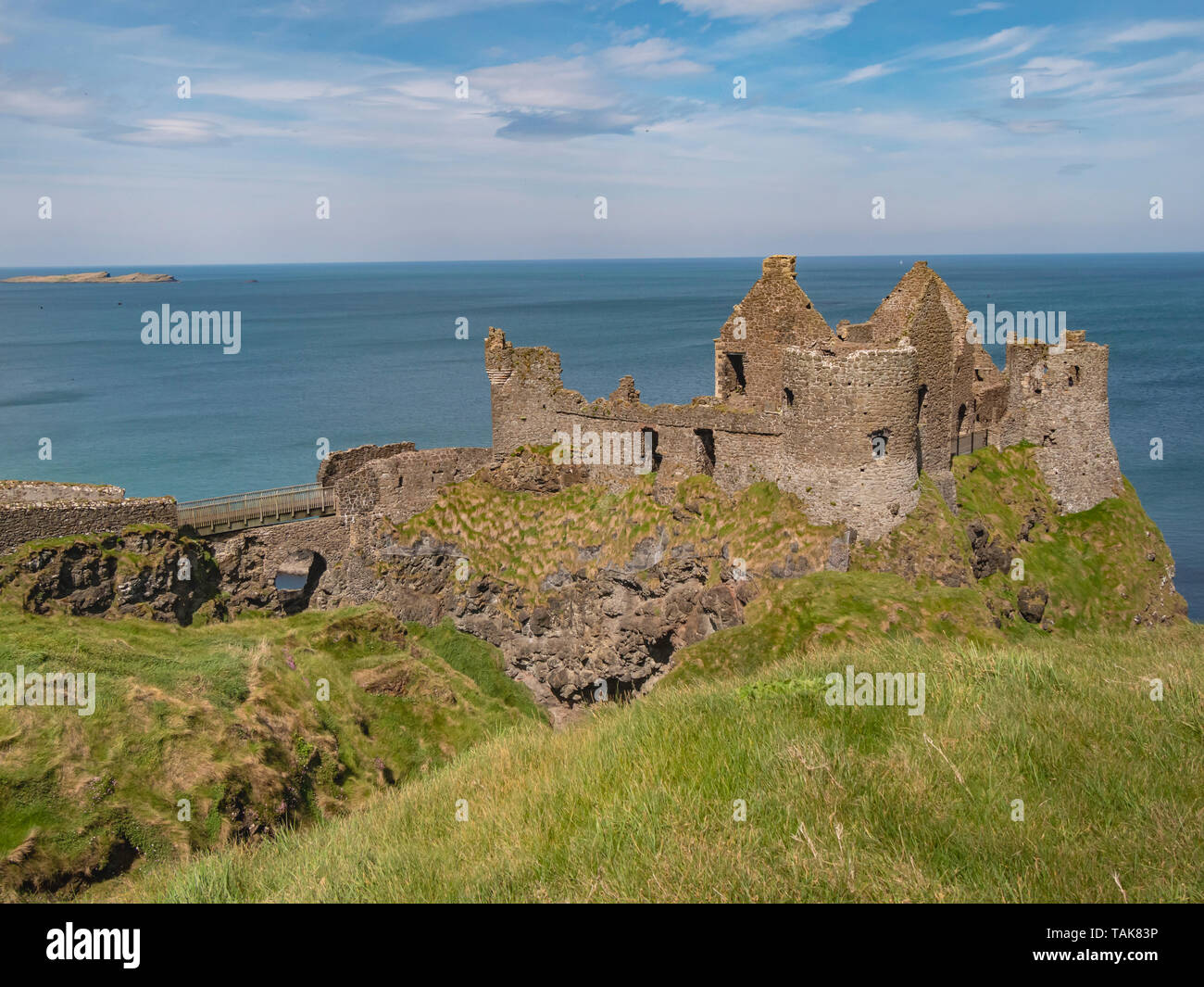 Dunluce Castle in Northern Ireland - a famous movie location - travel ...
