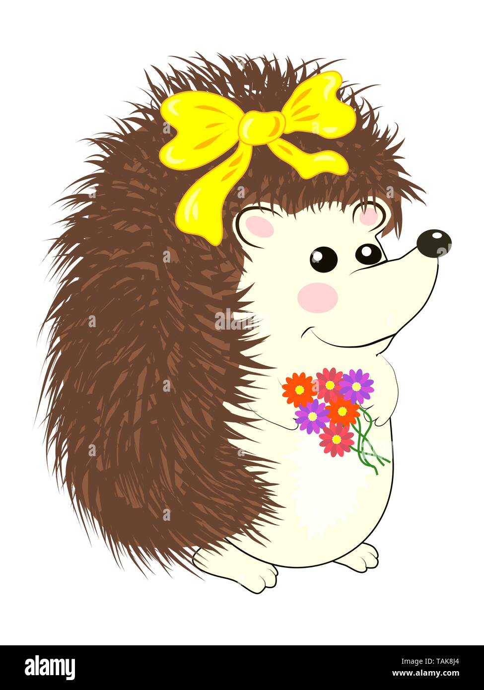 Cool little gray hedgehog in cartoon style wearing. cartoon emoticon ...
