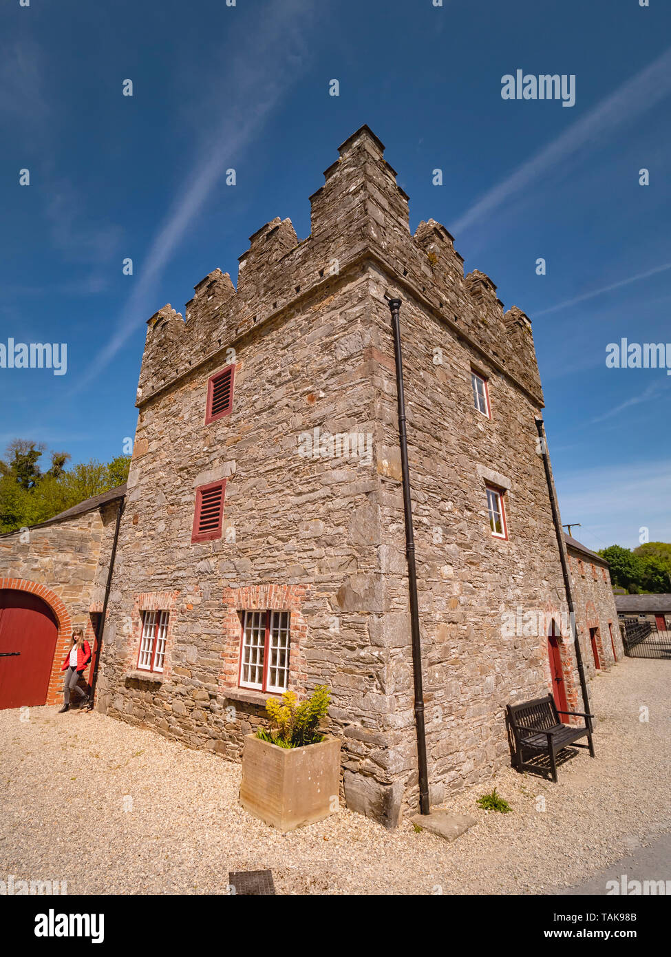 The famous filming location of Castle Ward in Northern Ireland near ...
