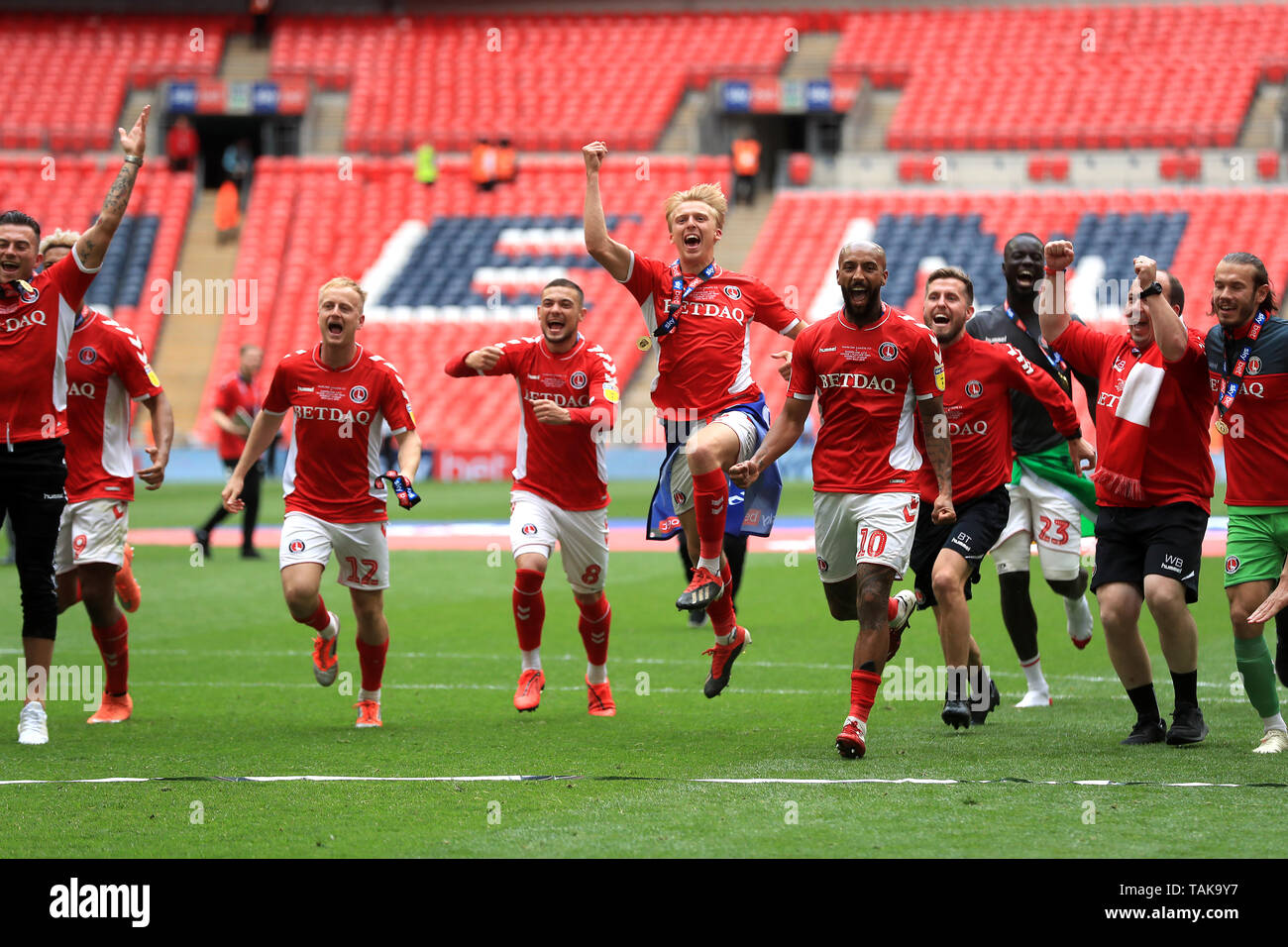 Championship playoffs wembley hi-res stock photography and images - Alamy