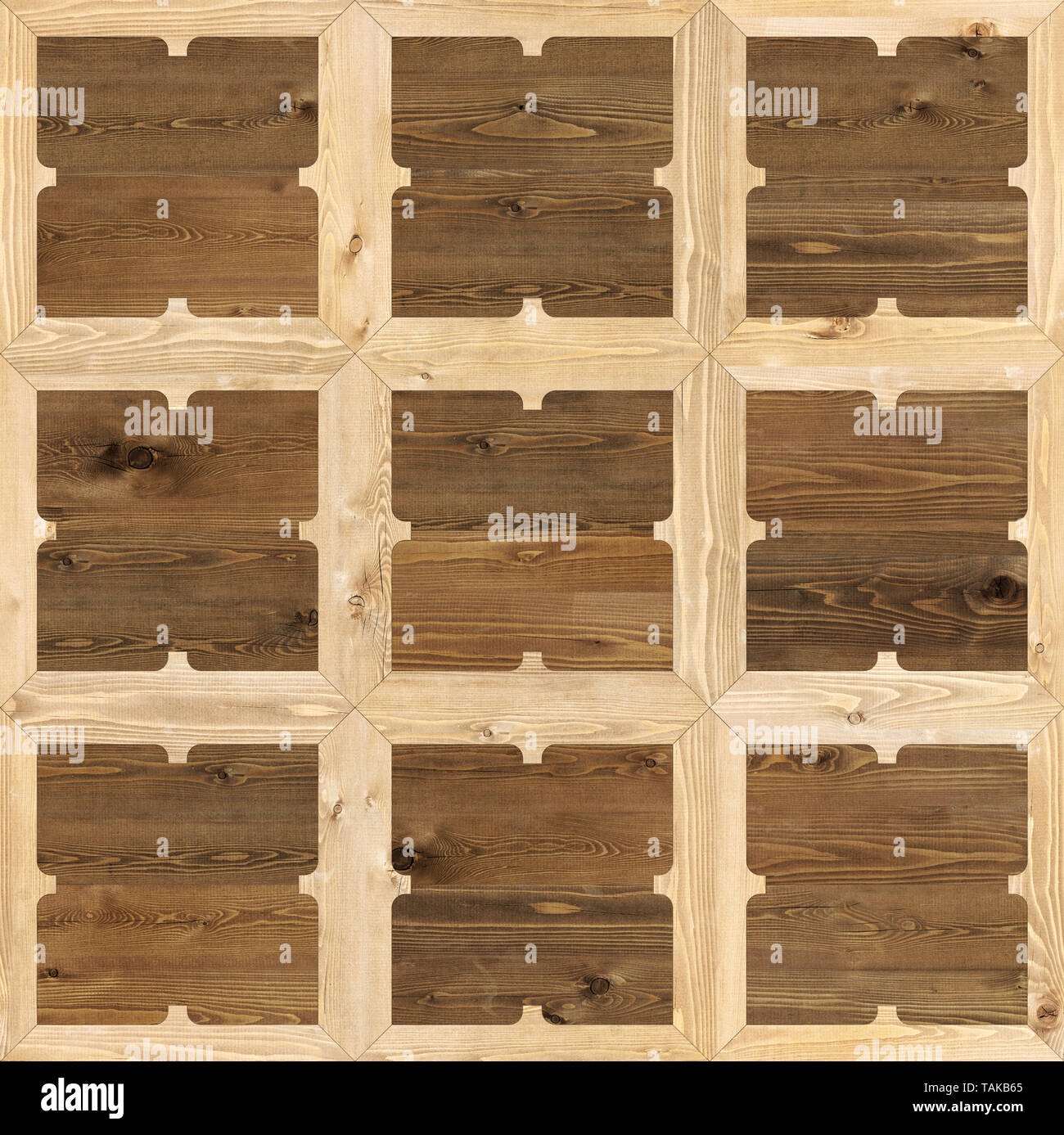 Classic pattern parquet of natural wood seamless texture Stock Photo ...