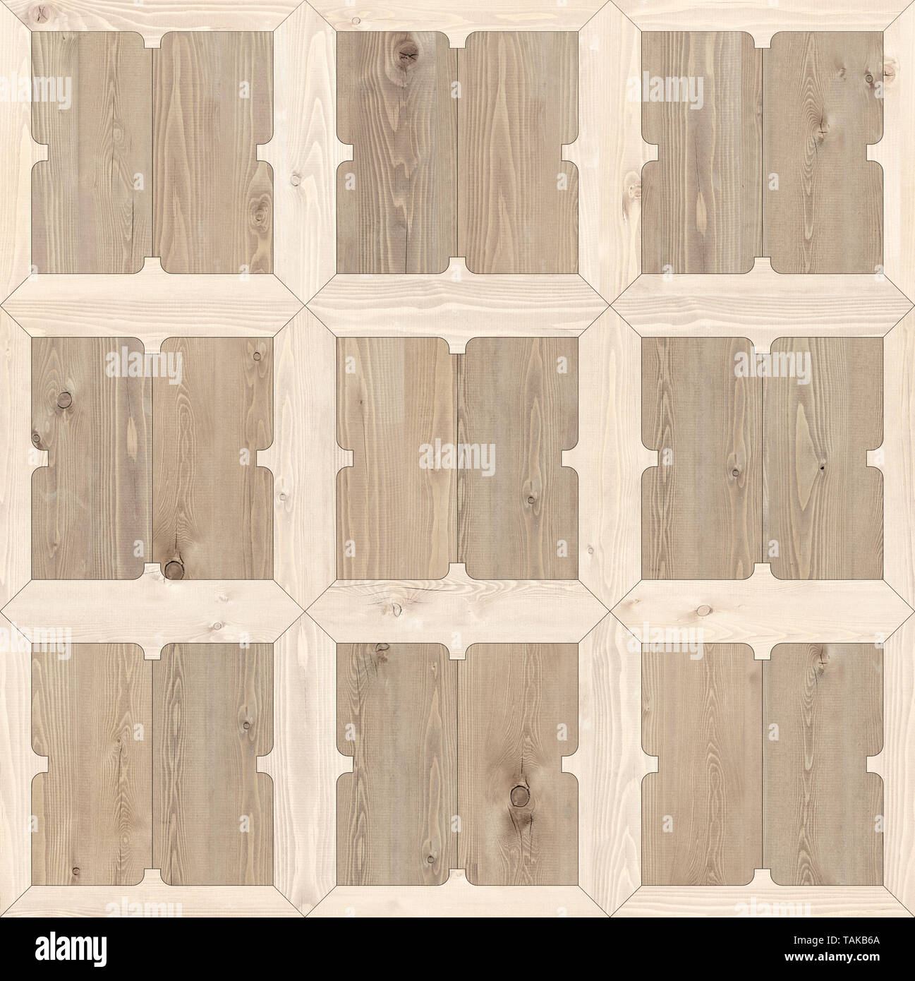 Classic pattern parquet of natural wood seamless texture Stock Photo ...