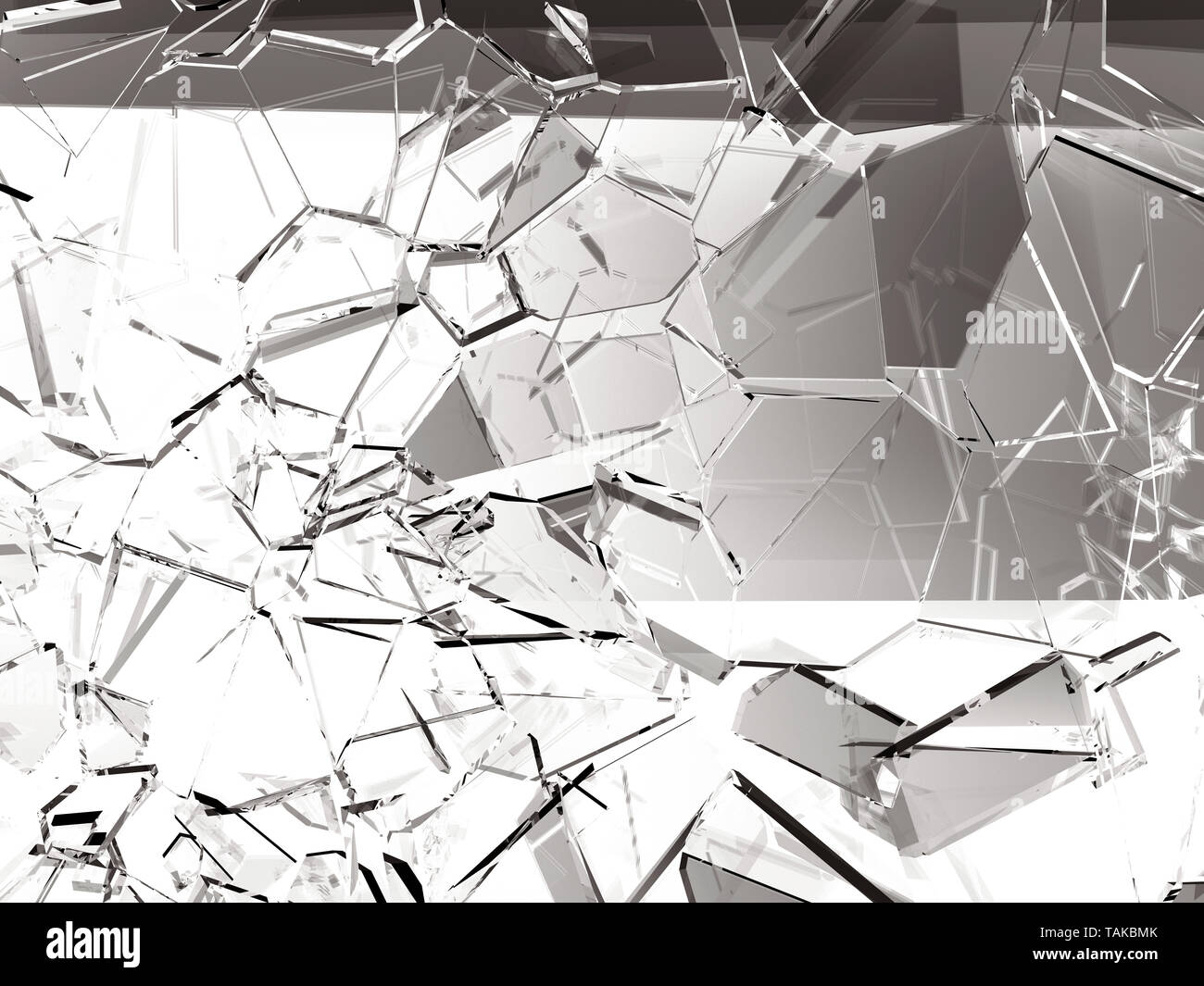 Abstract illustration impact 3d rendering hi-res stock photography and ...