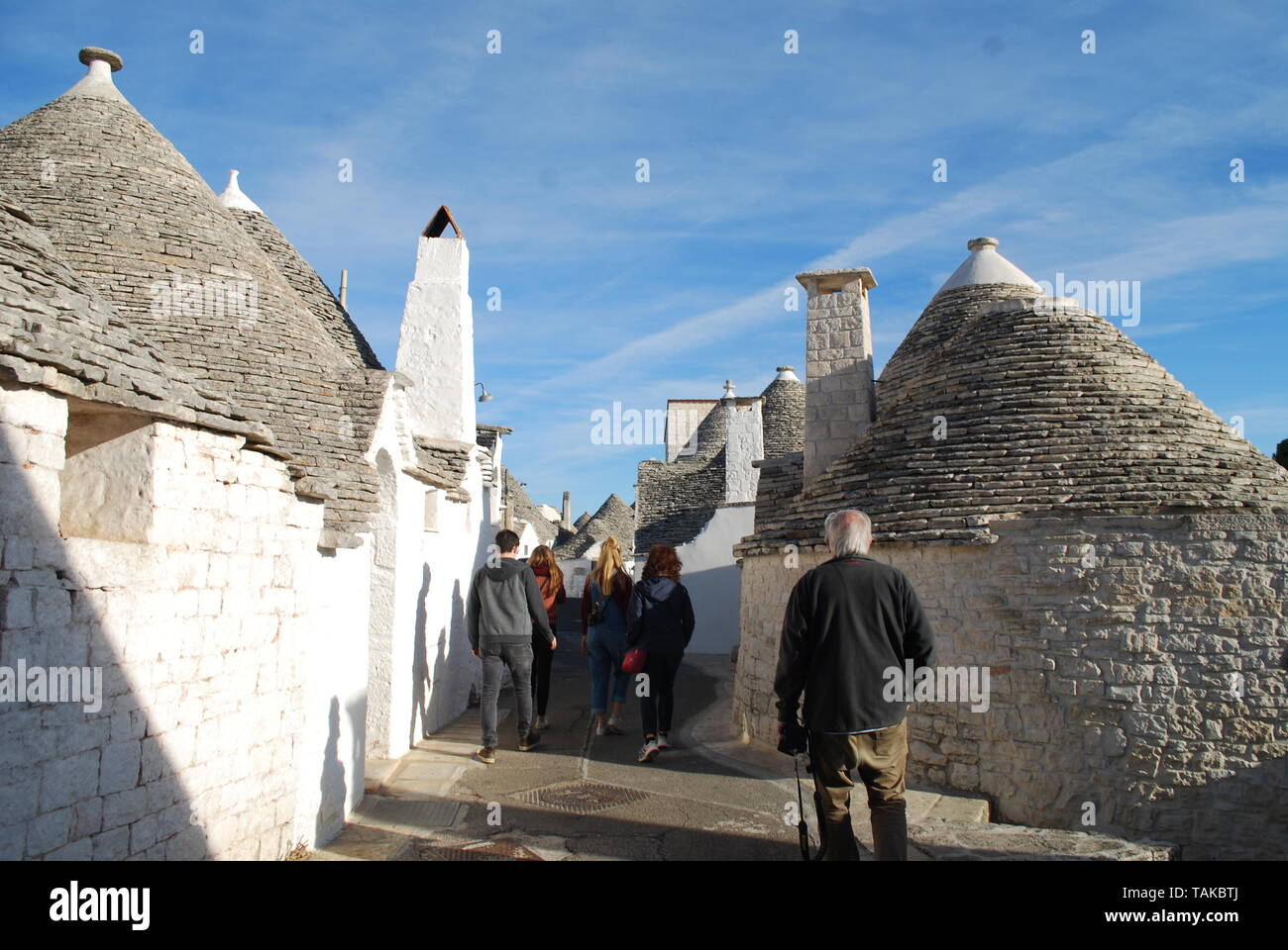 Alberobello, South Italy - Tourist attraction - Village with special ...