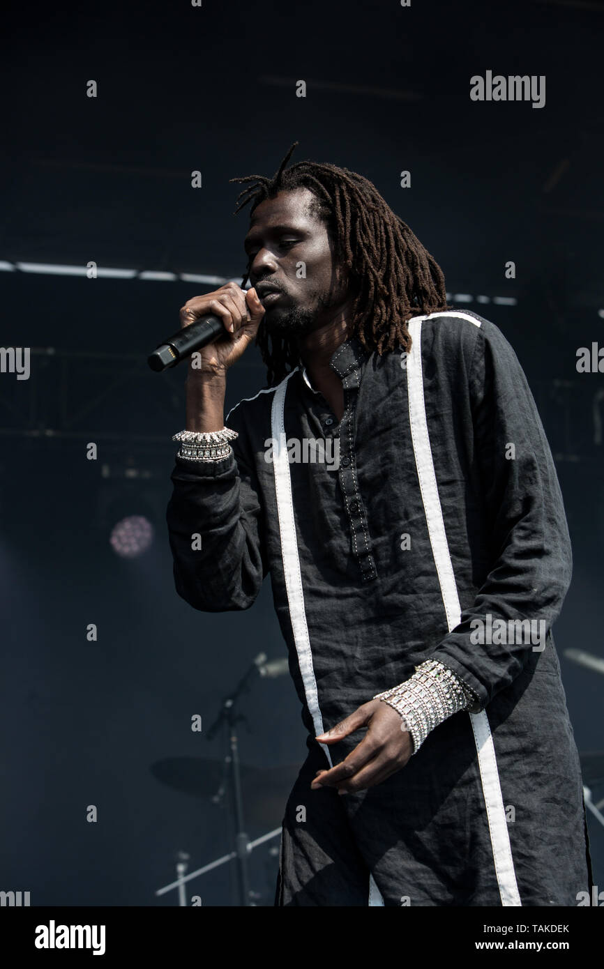 Sudanese-Canadian singer Emmanuel Jal performs at the CBC Music Fest in ...