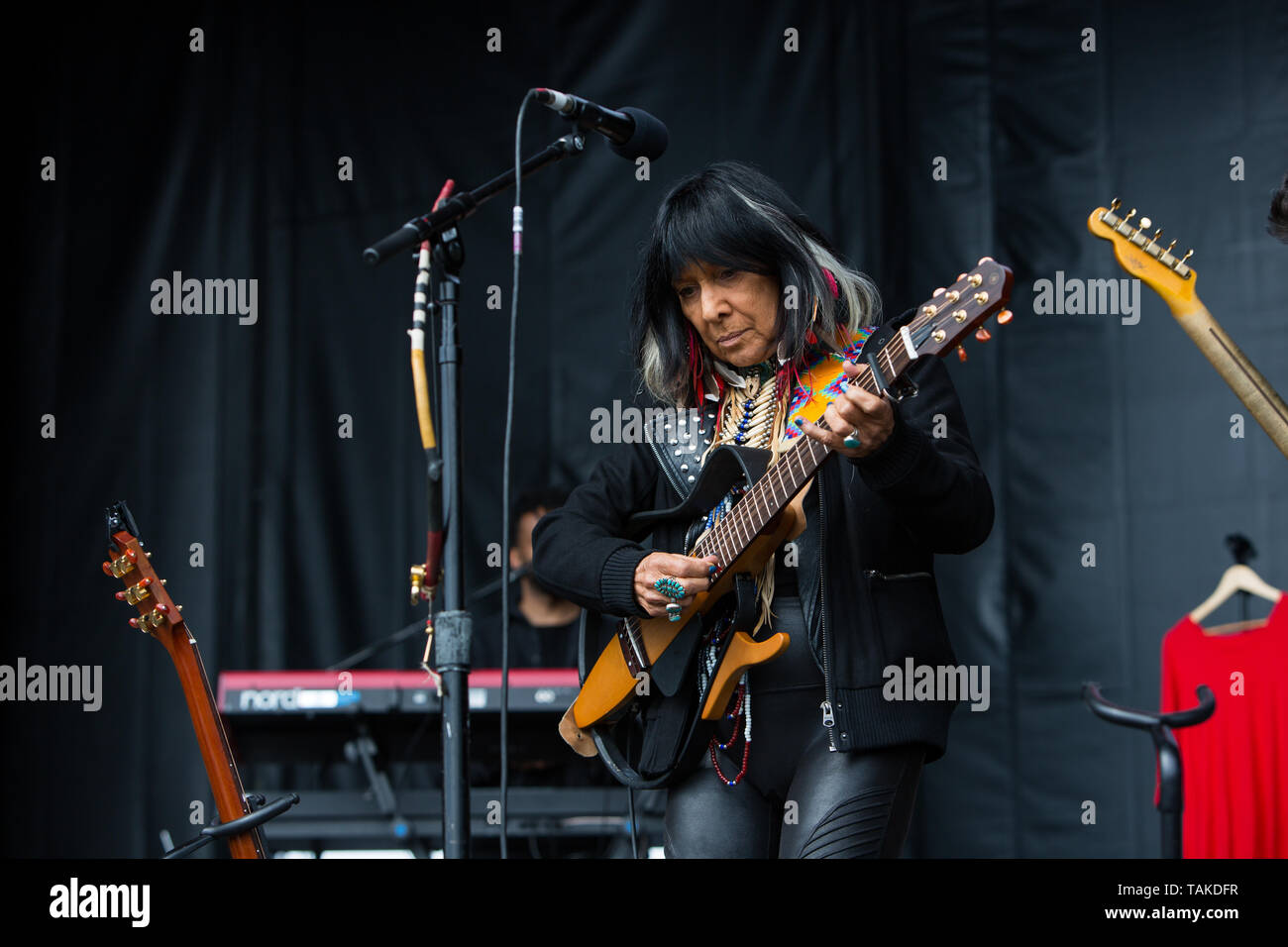 Music and political icon Buffy Sainte-Marie performs at the CBC Music ...