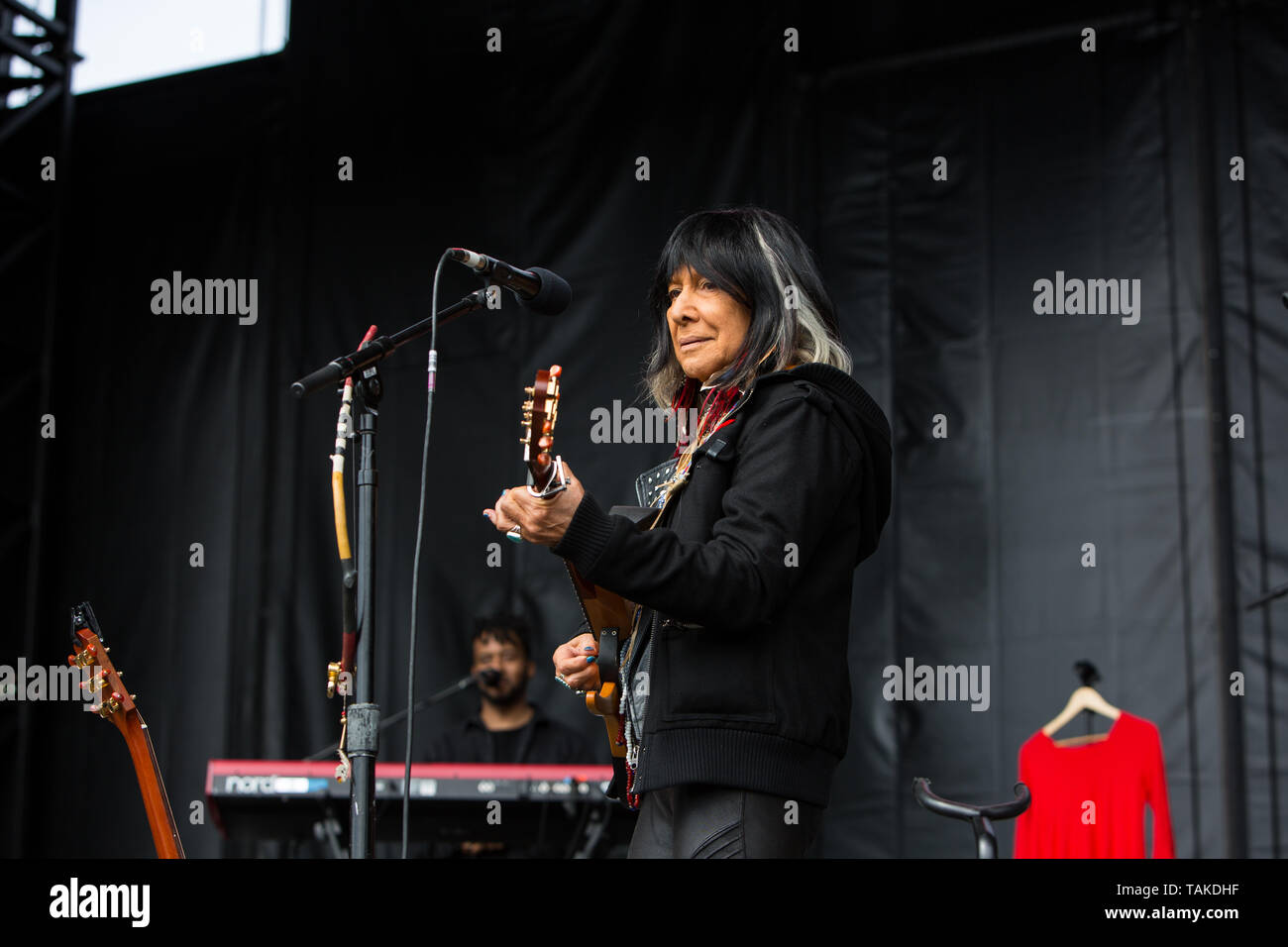 Music and political icon Buffy Sainte-Marie performs at the CBC Music ...
