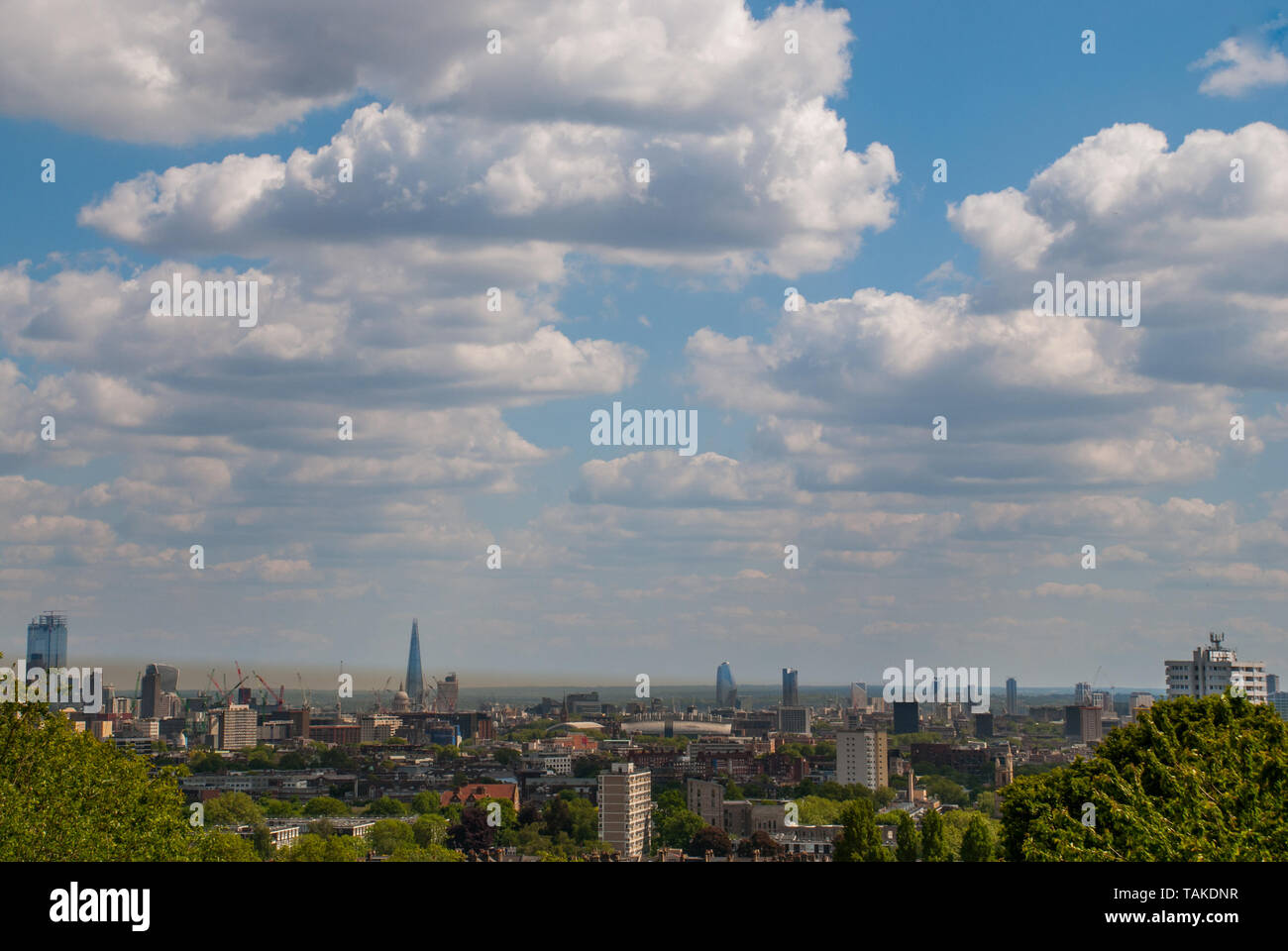 City View Urban Downtown Business District Concept. Suitable for making ...