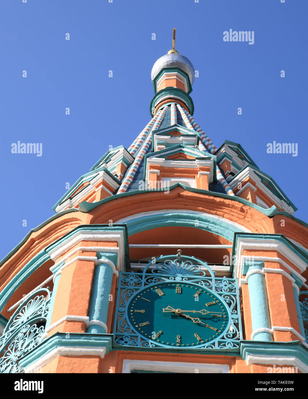 church in the daytime on sky background Stock Photo - Alamy