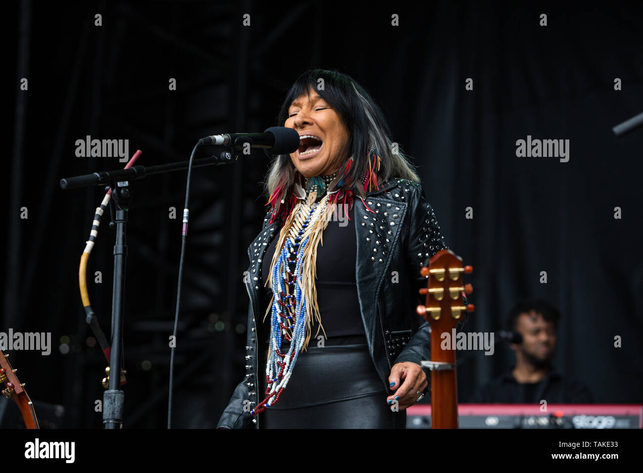 Music and political icon Buffy Sainte-Marie performs at the CBC Music ...