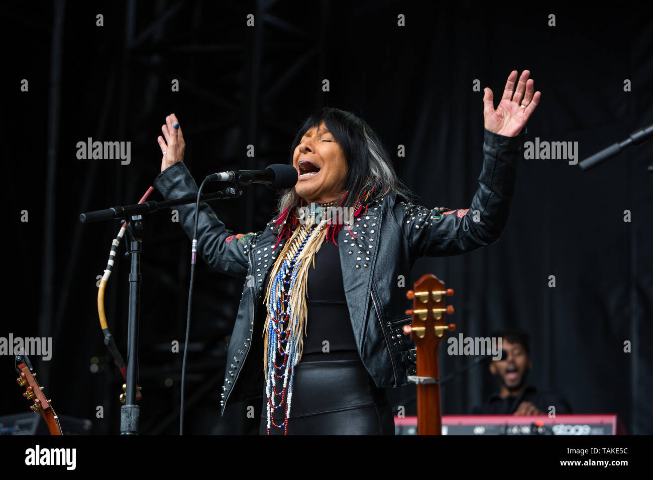 Music and political icon Buffy Sainte-Marie performs at the CBC Music ...