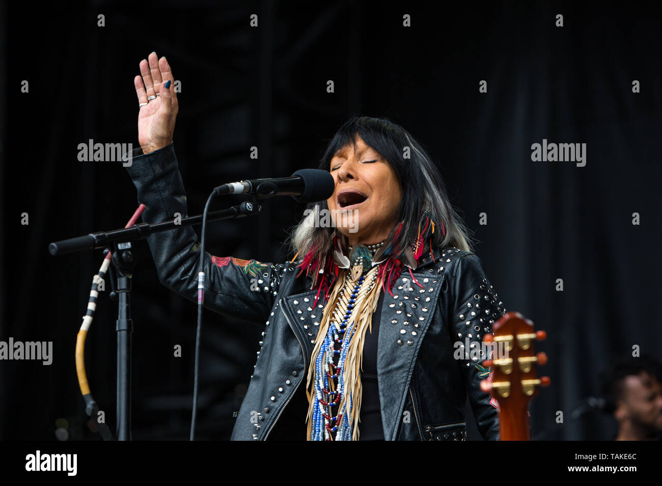 Music and political icon Buffy Sainte-Marie performs at the CBC Music ...