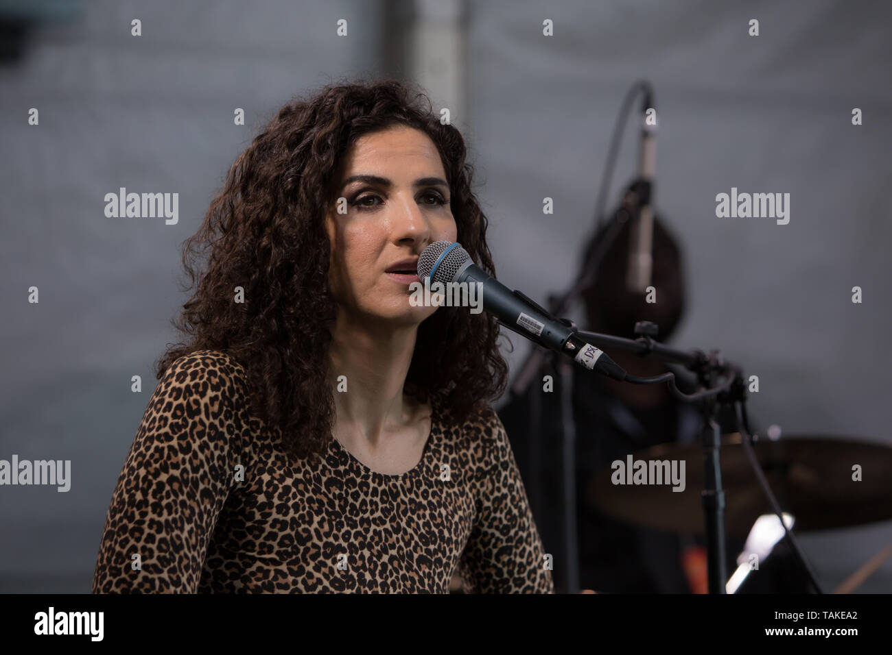 Jazz singer and pianist performs at the CBC Music Fest in Toronto ...