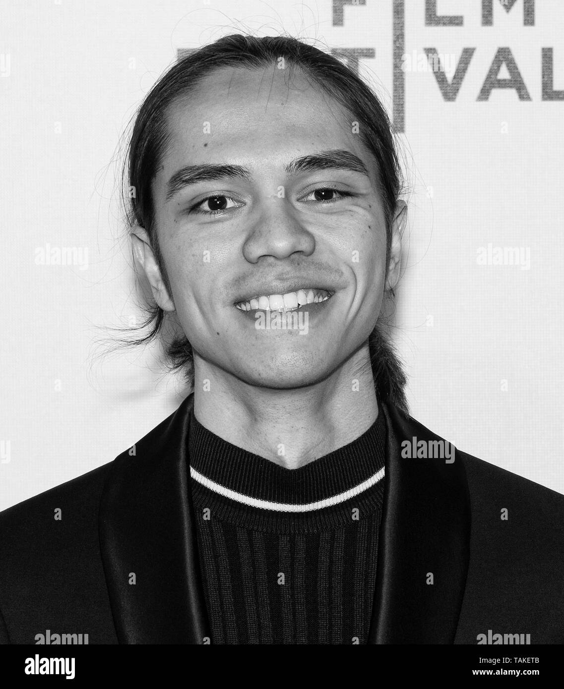 New York, NY - April 28, 2019: Actor Stephen Dinh attends the premiere ...