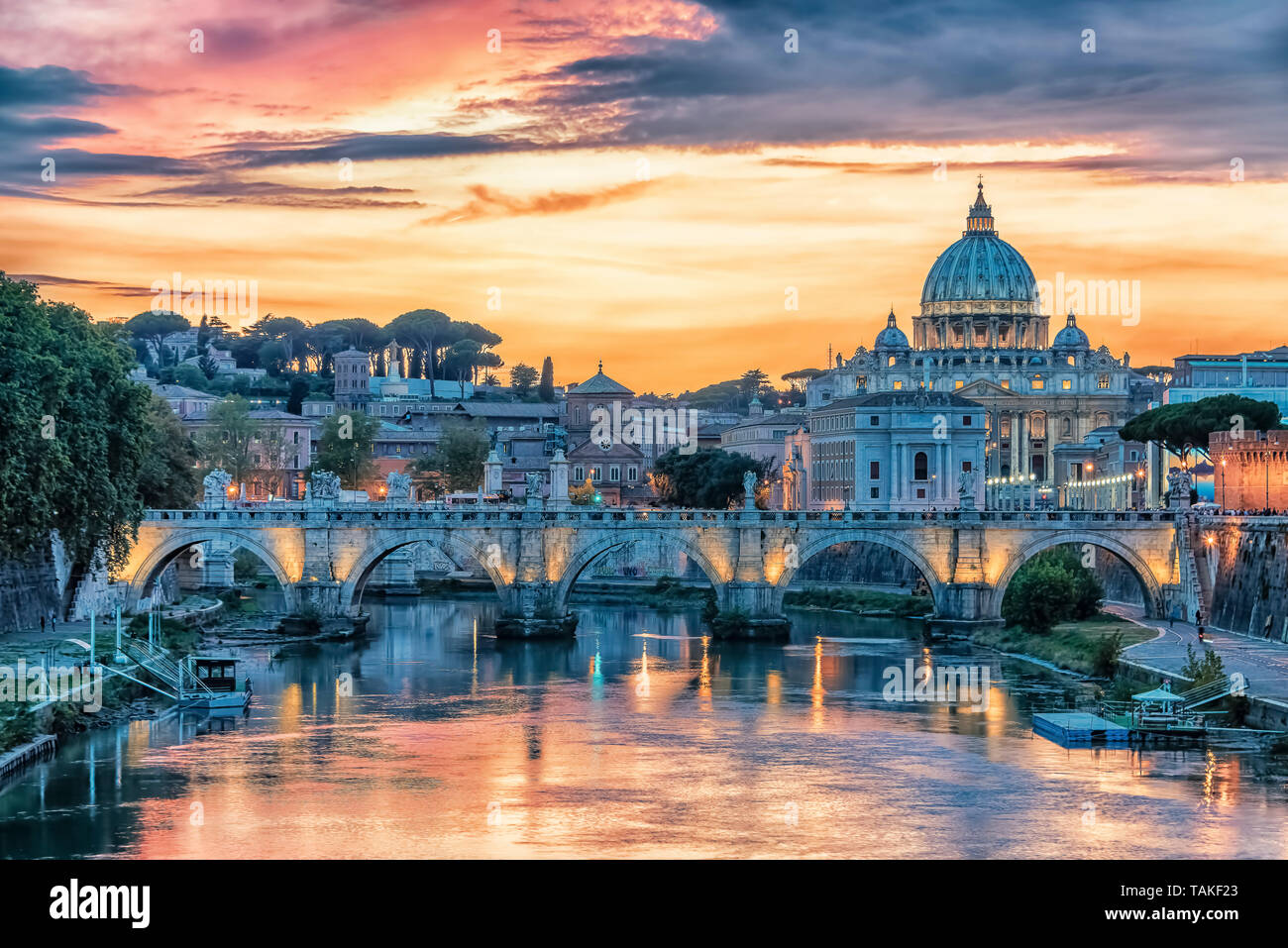 Vatican city aerial view basilica hi-res stock photography and images ...