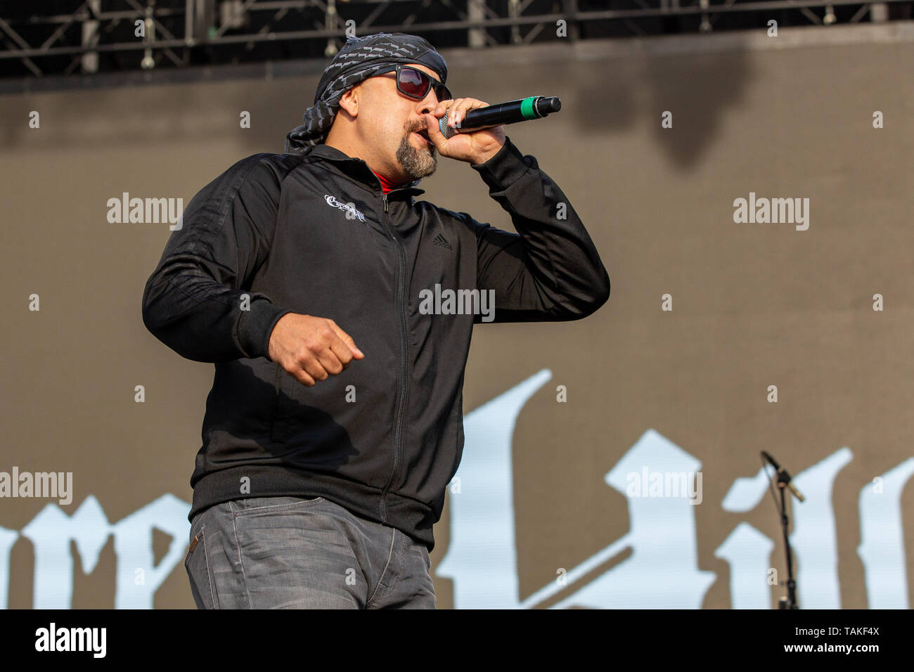 May 25, 2019 - Napa, California, U.S - LOUIS ''B-REAL'' FREESE of ...