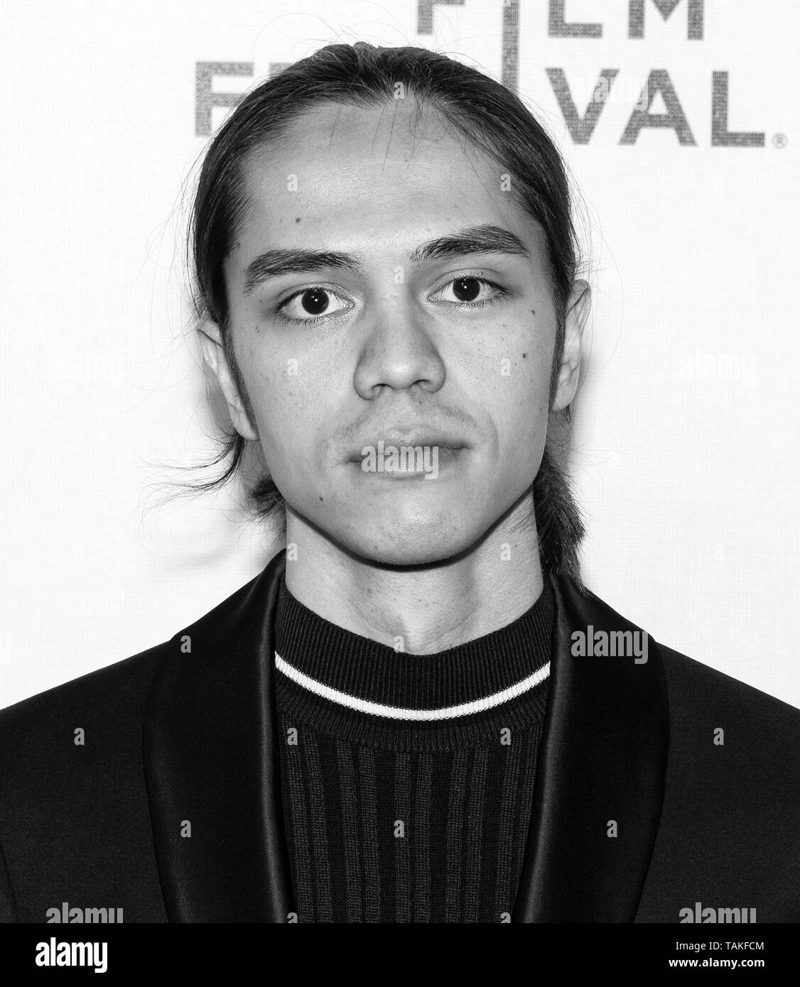 New York, NY - April 28, 2019: Actor Stephen Dinh attends the premiere ...
