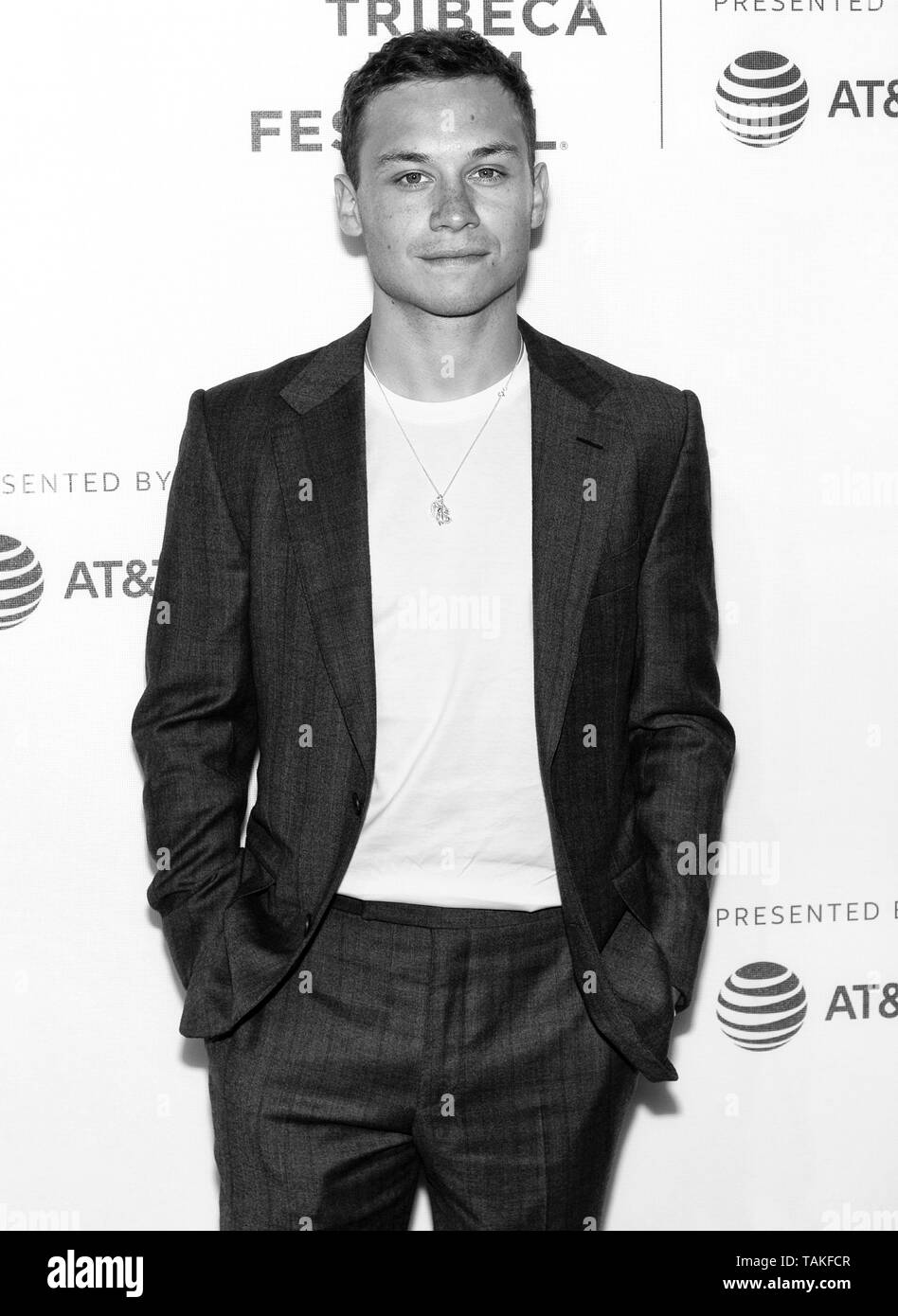 New York, NY - April 28, 2019: Actor Finn Cole attends the premiere of ...