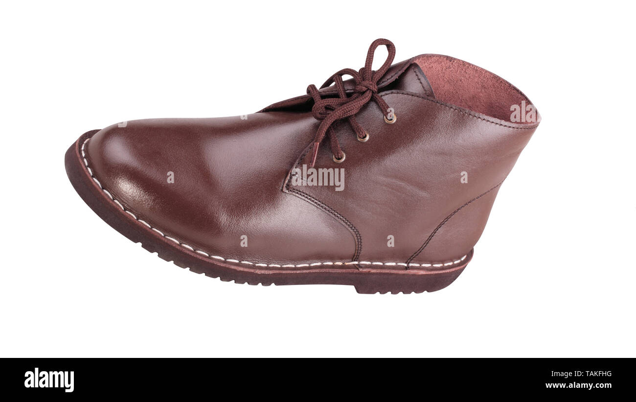 One Shoe Isolated Stock Photo - Alamy