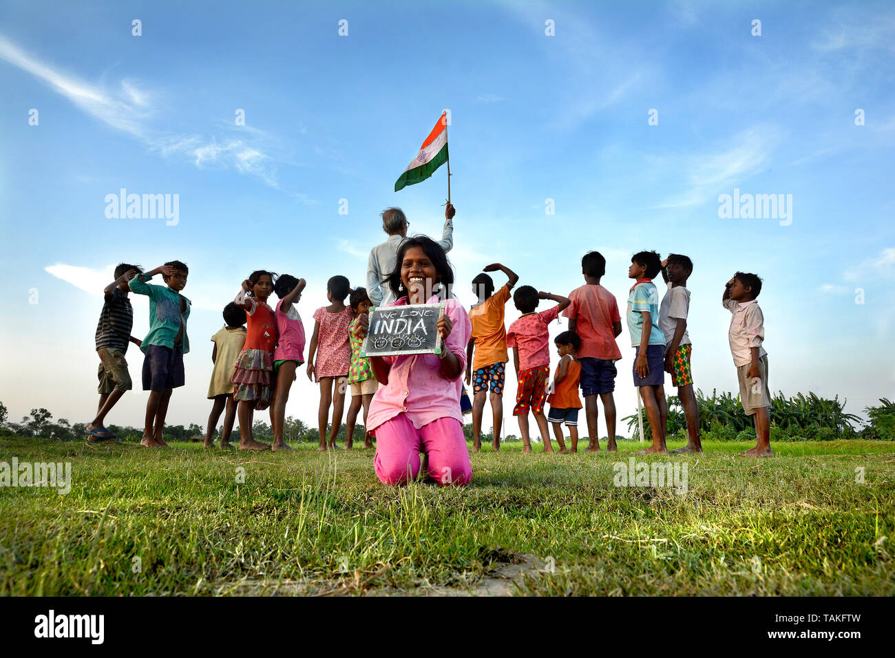 Freedom is our birth right Stock Photo - Alamy