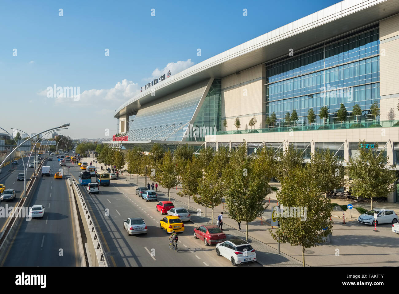 New fast train station building in Ankara, Turkey Stock Photo - Alamy