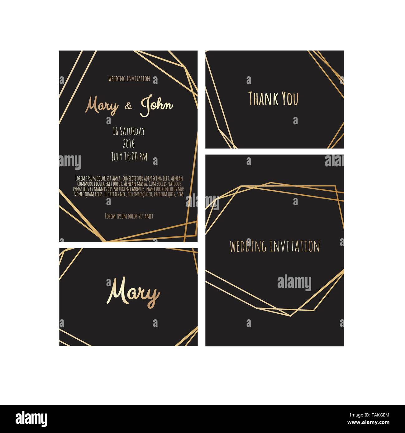 Lines Wedding Invitation Design Royal Islamic Wedding Card Design