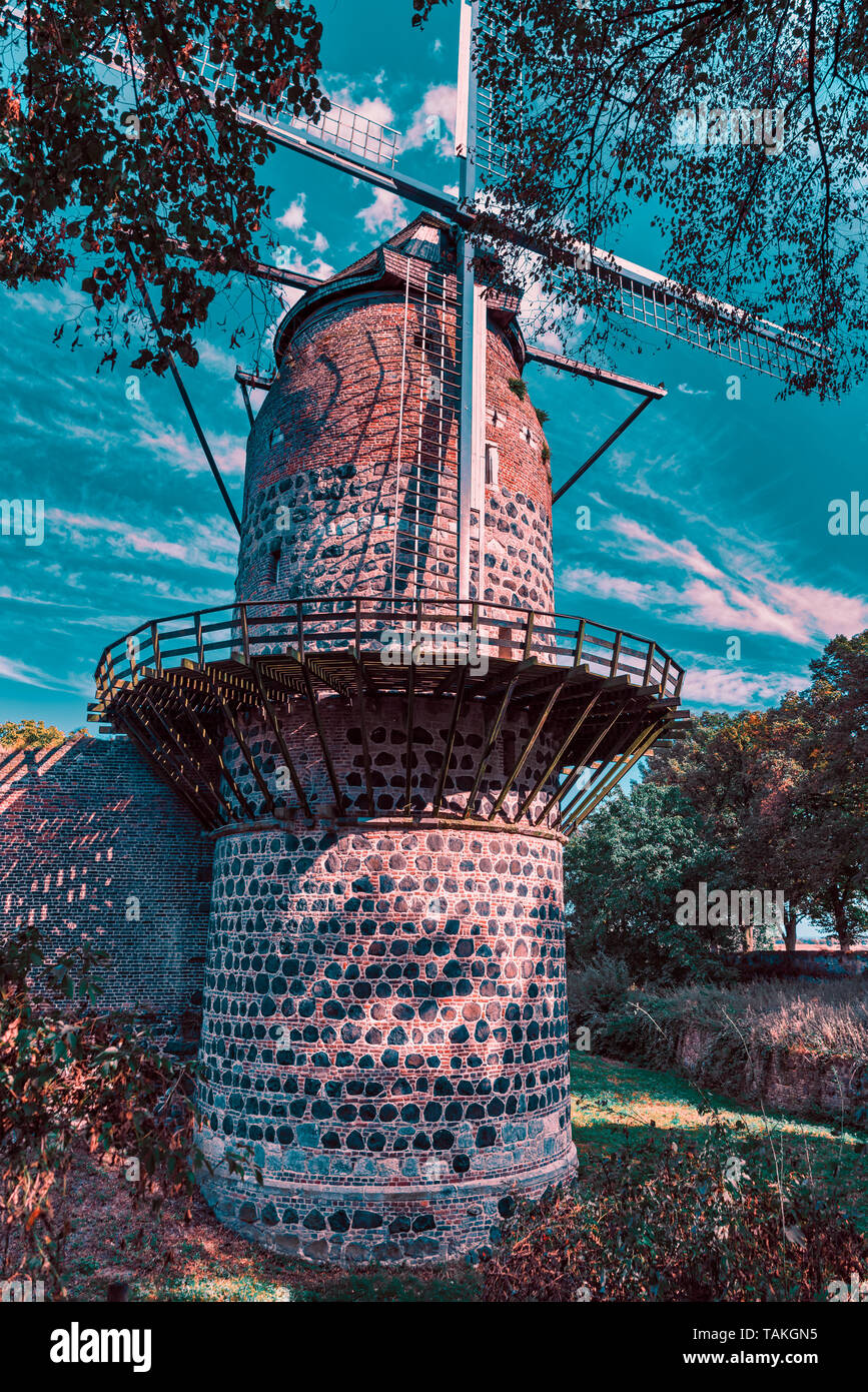 Medieval wind mill old hi-res stock photography and images - Alamy