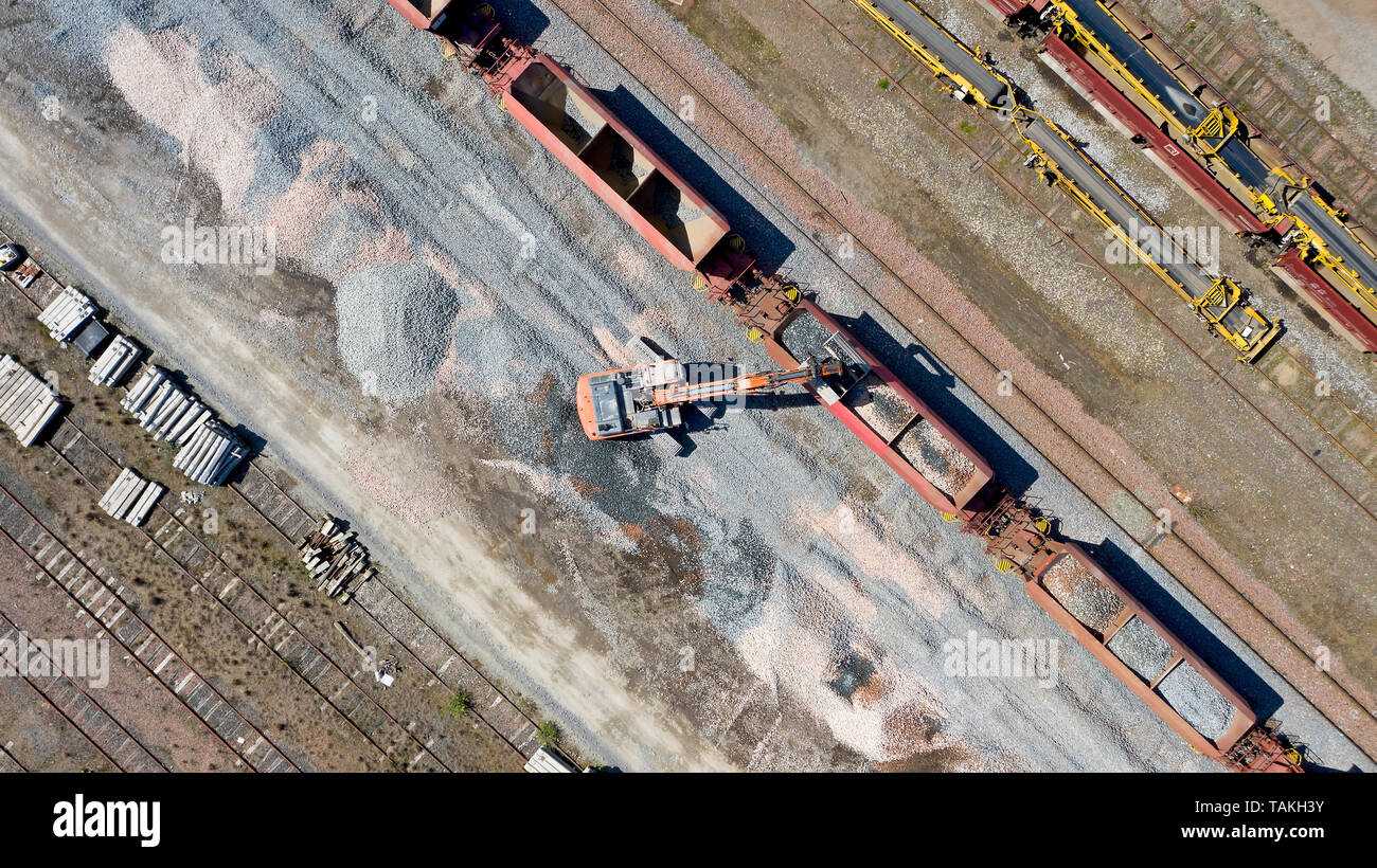 Loading gravel hi-res stock photography and images - Alamy