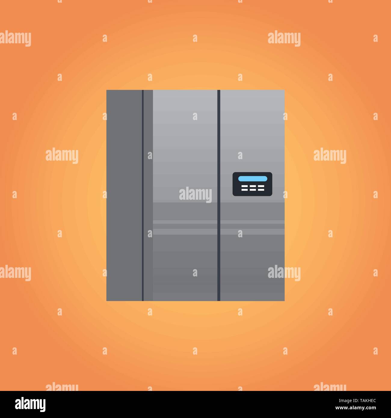 Electric freezer Stock Vector Images - Alamy