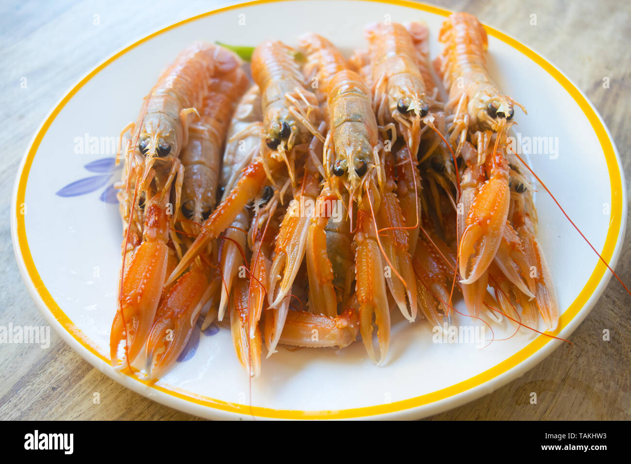 Jumbo king prawns hi-res stock photography and images - Alamy