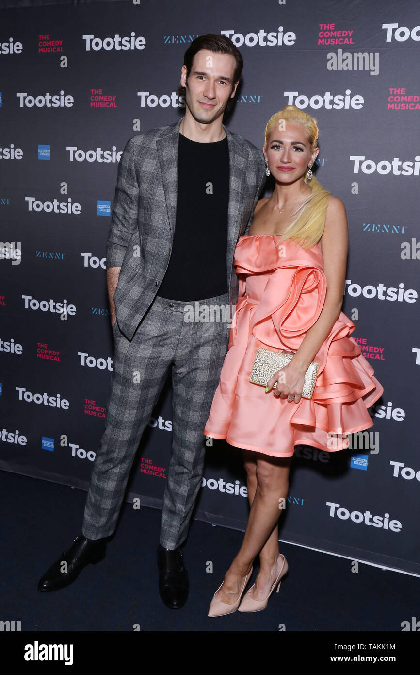 Opening night party for Tootsie held at Pier 60. Featuring: John ...