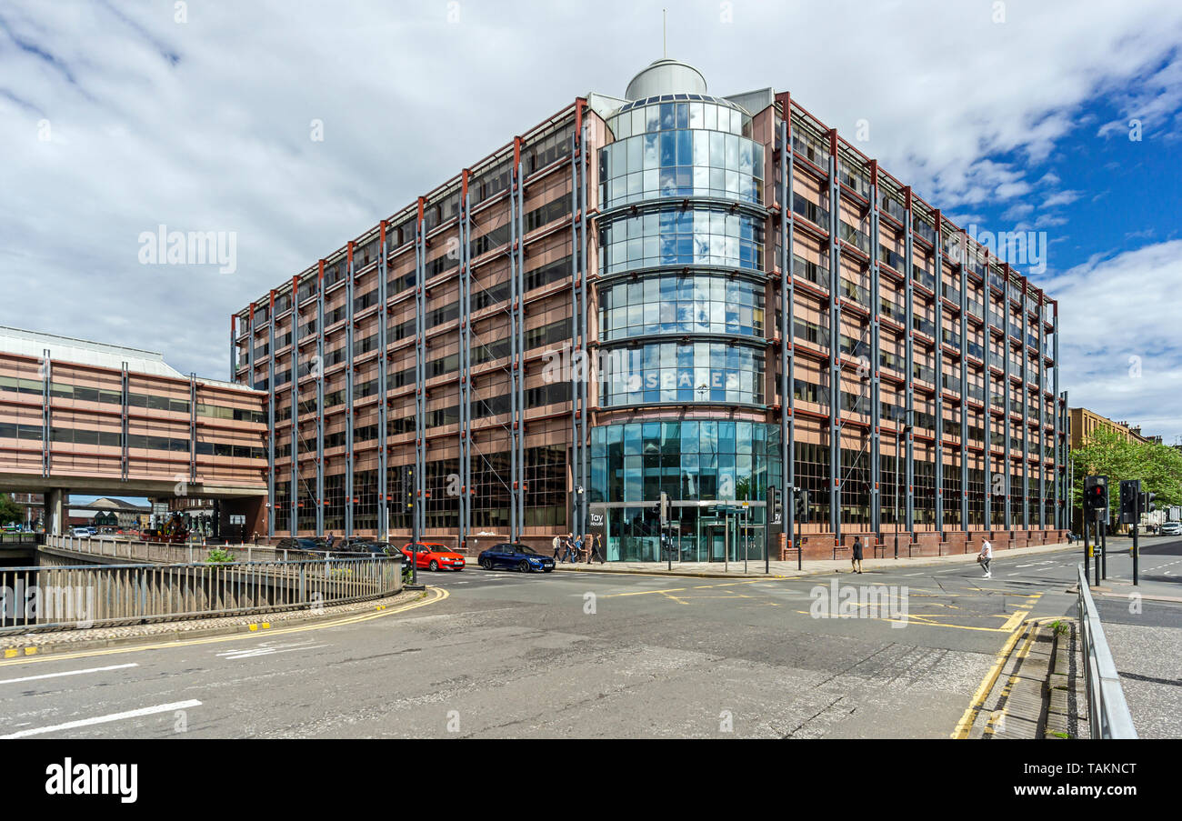 Tay House on the corner of Newton Street and Bath Street in Glasgow ...