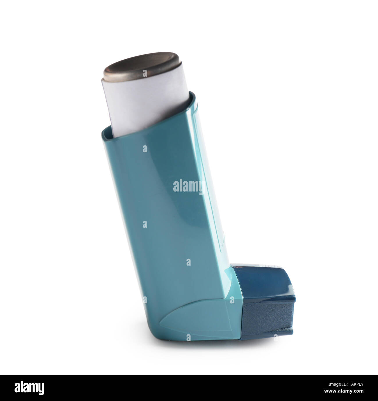 Inhaler on white background Stock Photo - Alamy