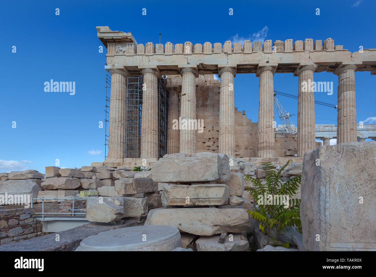 Parthenon Side View