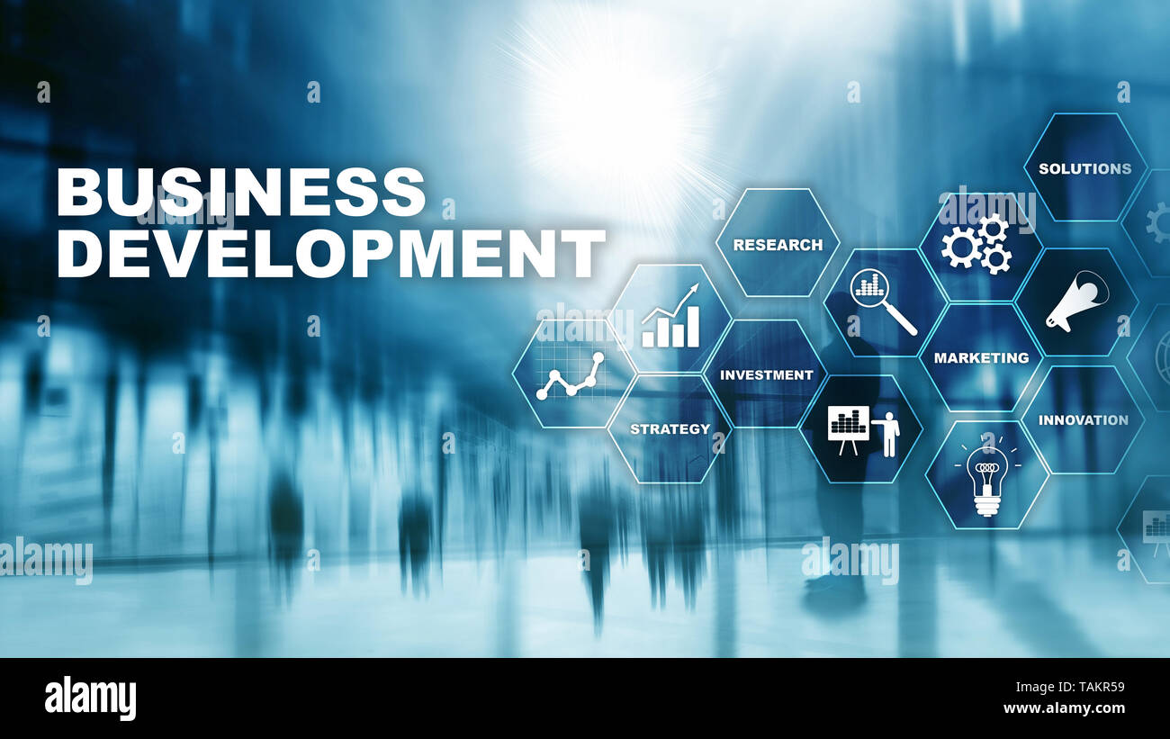 Business Development Startup Growth Statistics. Financial Plan Strategy ...