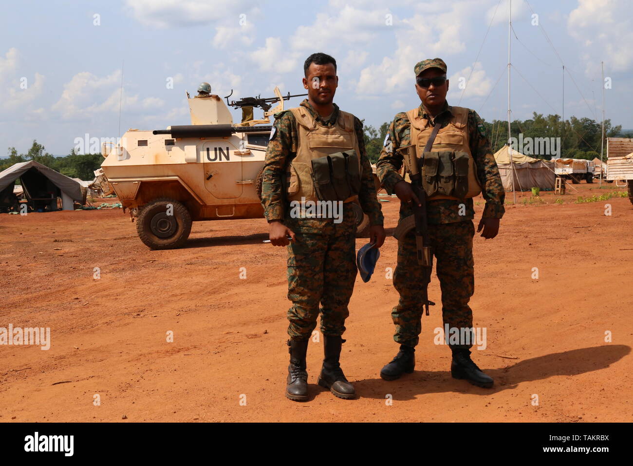 Central African rebel leader Ali Darissa Stock Photo - Alamy