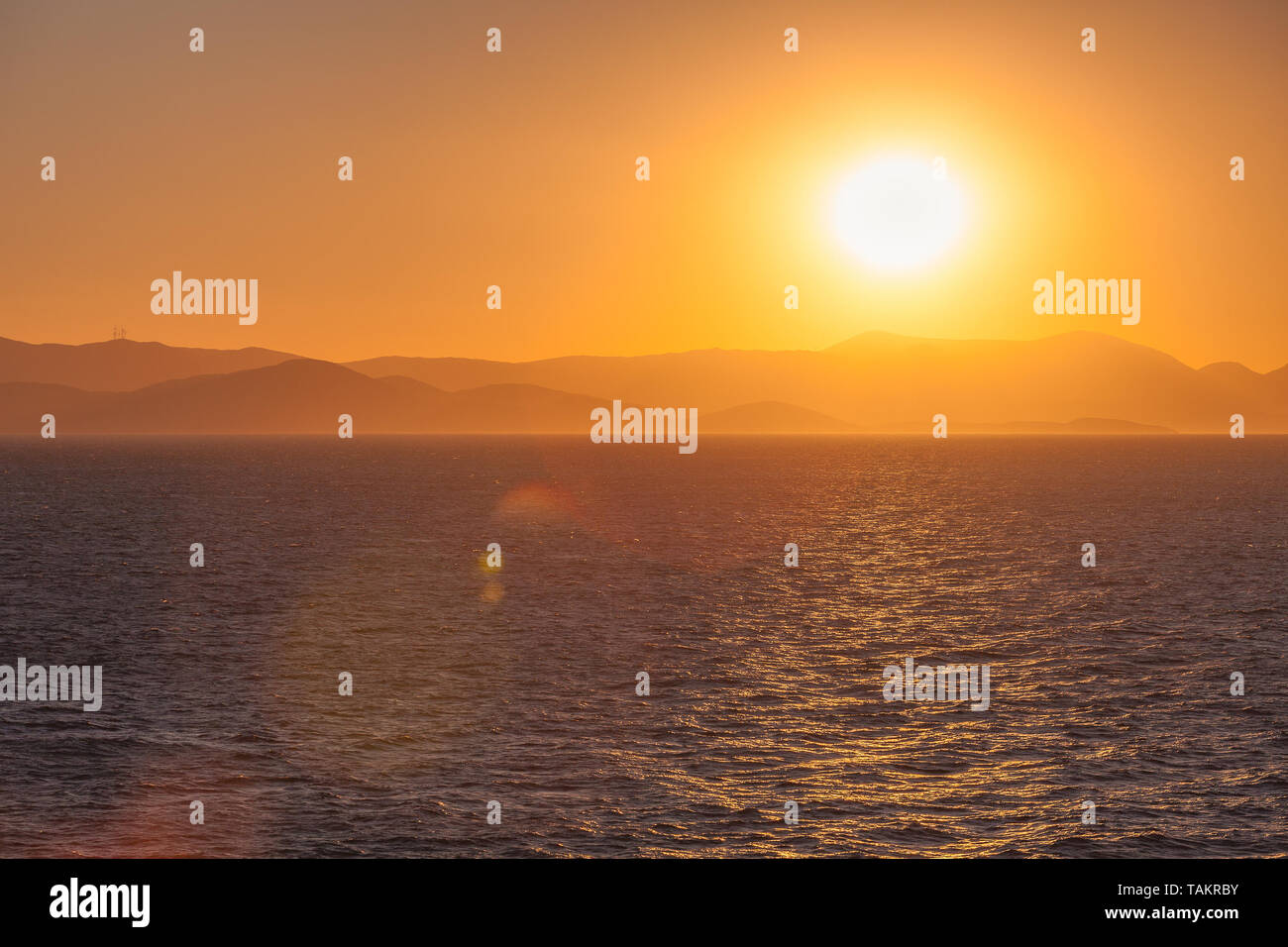 Saronic gulf islands hi-res stock photography and images - Alamy