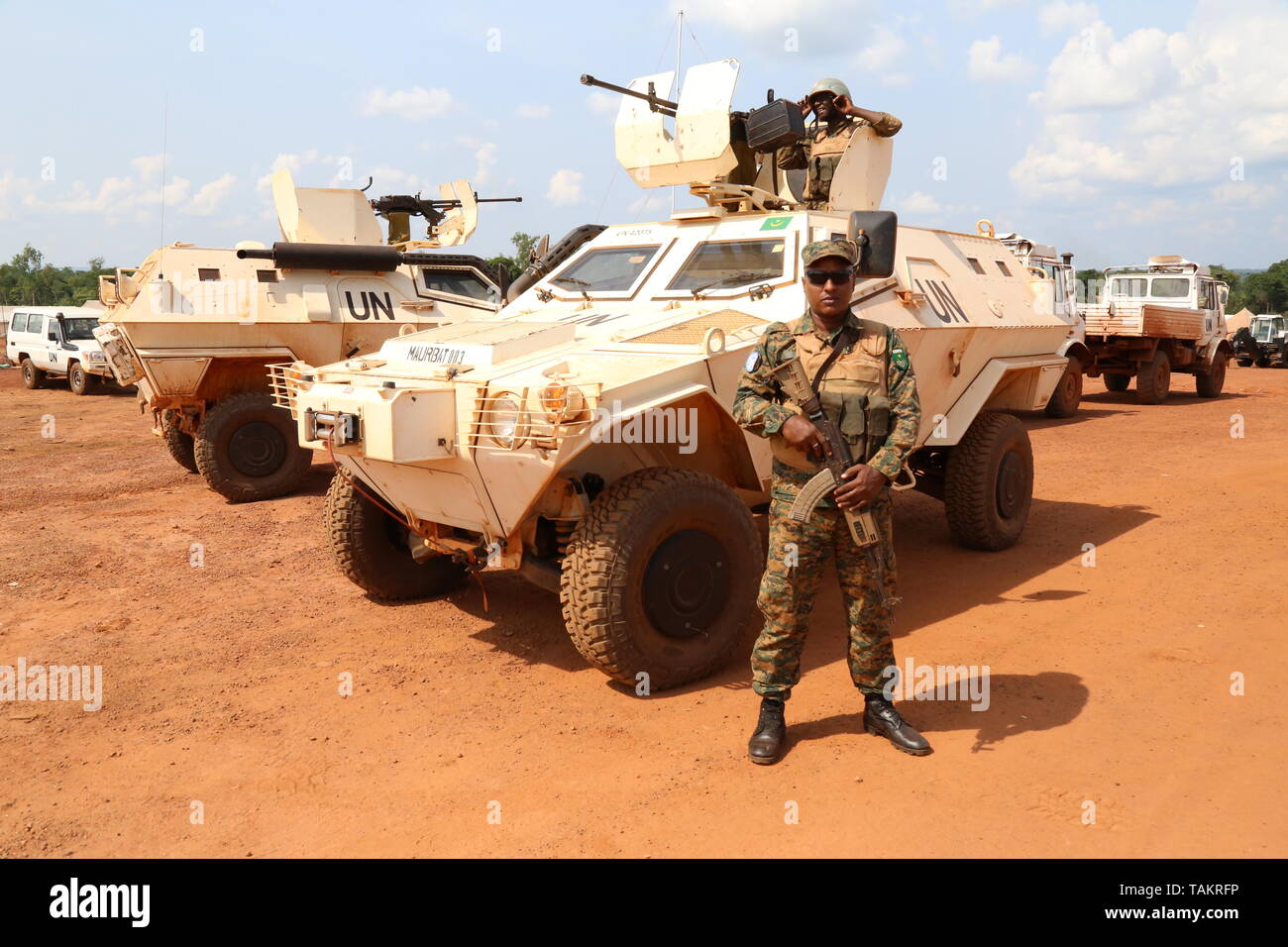 Central African rebel leader Ali Darissa Stock Photo - Alamy