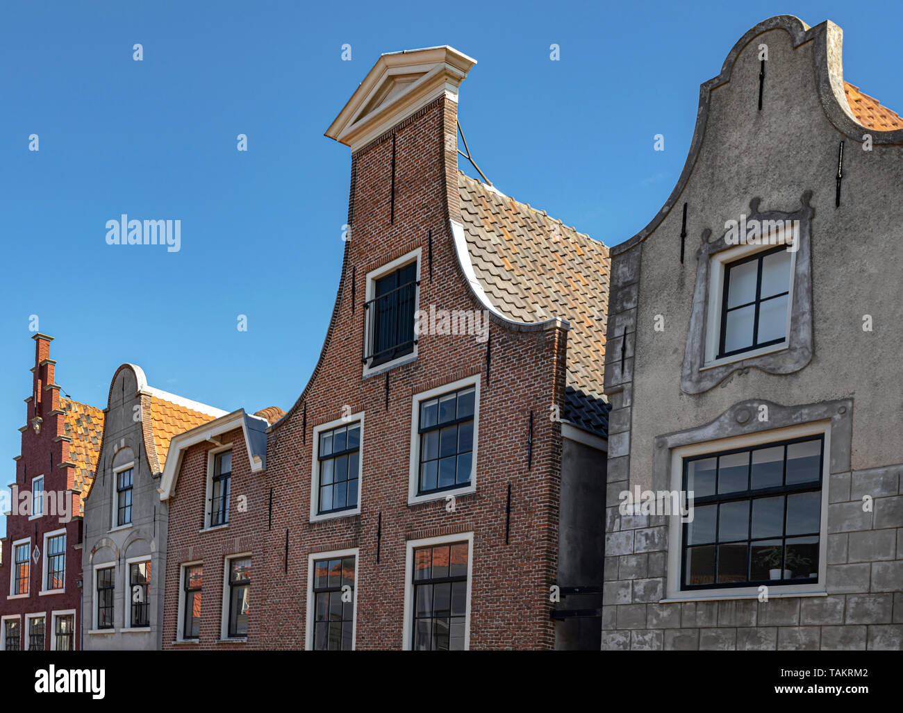 Netherlands living houses facades hi-res stock photography and images ...
