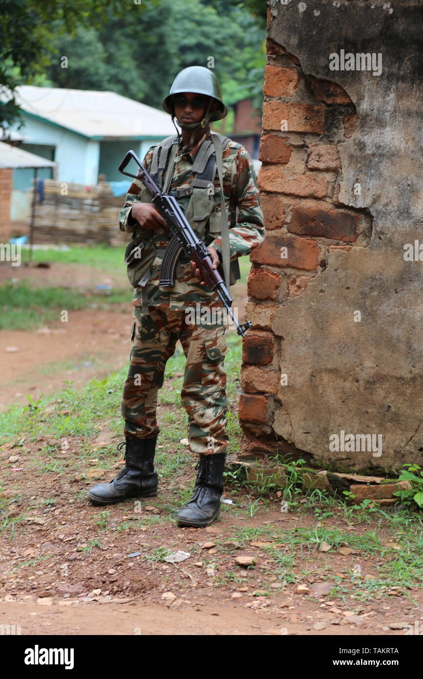 Central African rebel leader Ali Darissa Stock Photo - Alamy