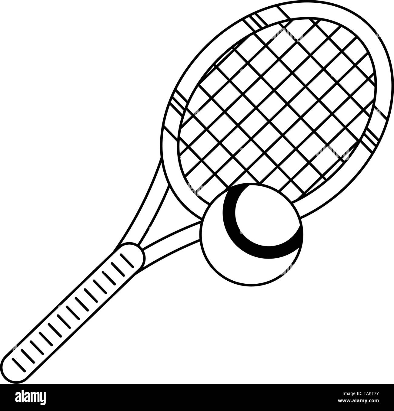 Fitness and sport equipment in black and white Stock Vector Image & Art ...