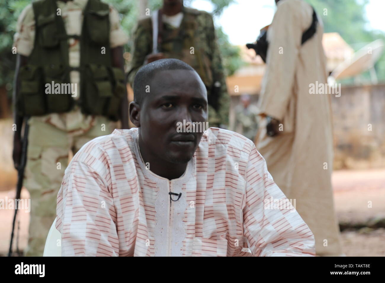 Central African rebel leader Ali Darissa Stock Photo - Alamy