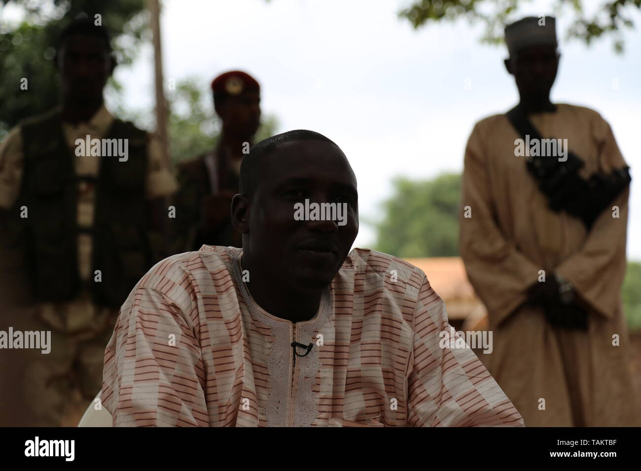 Central African rebel leader Ali Darissa Stock Photo - Alamy