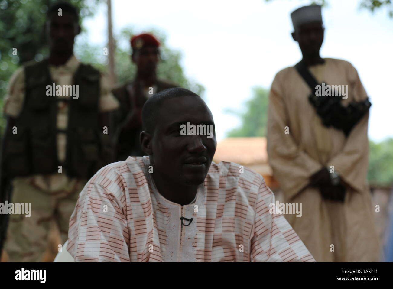 Central African rebel leader Ali Darissa Stock Photo - Alamy