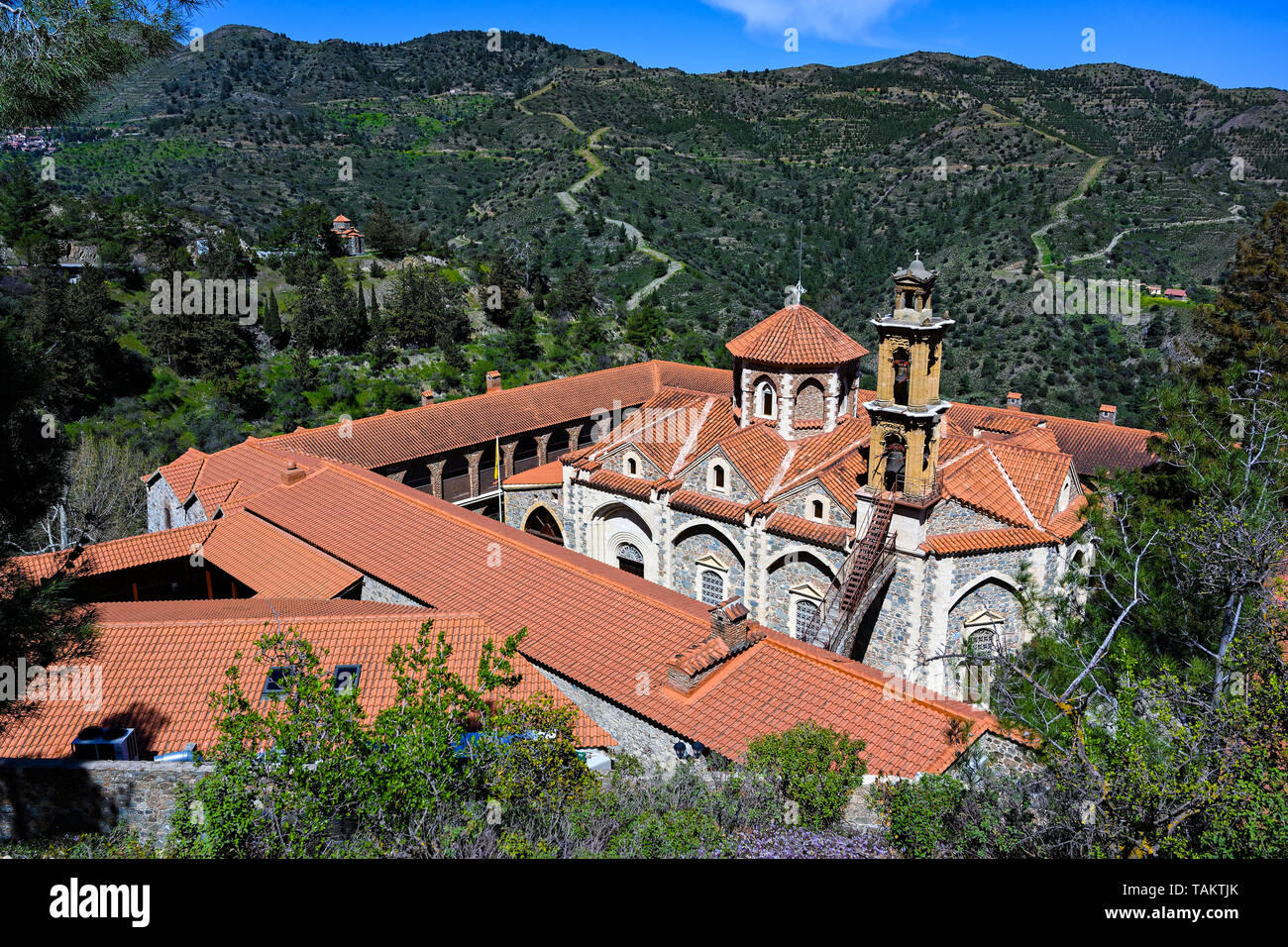 Monastery of machairas hi-res stock photography and images - Alamy