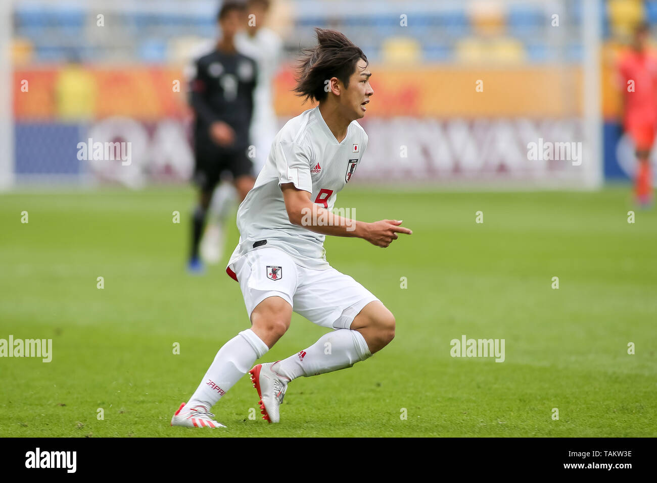 Gdynia Stadium, Gdynia, Poland - 26th May, 2019: Koki Saito from Japan ...