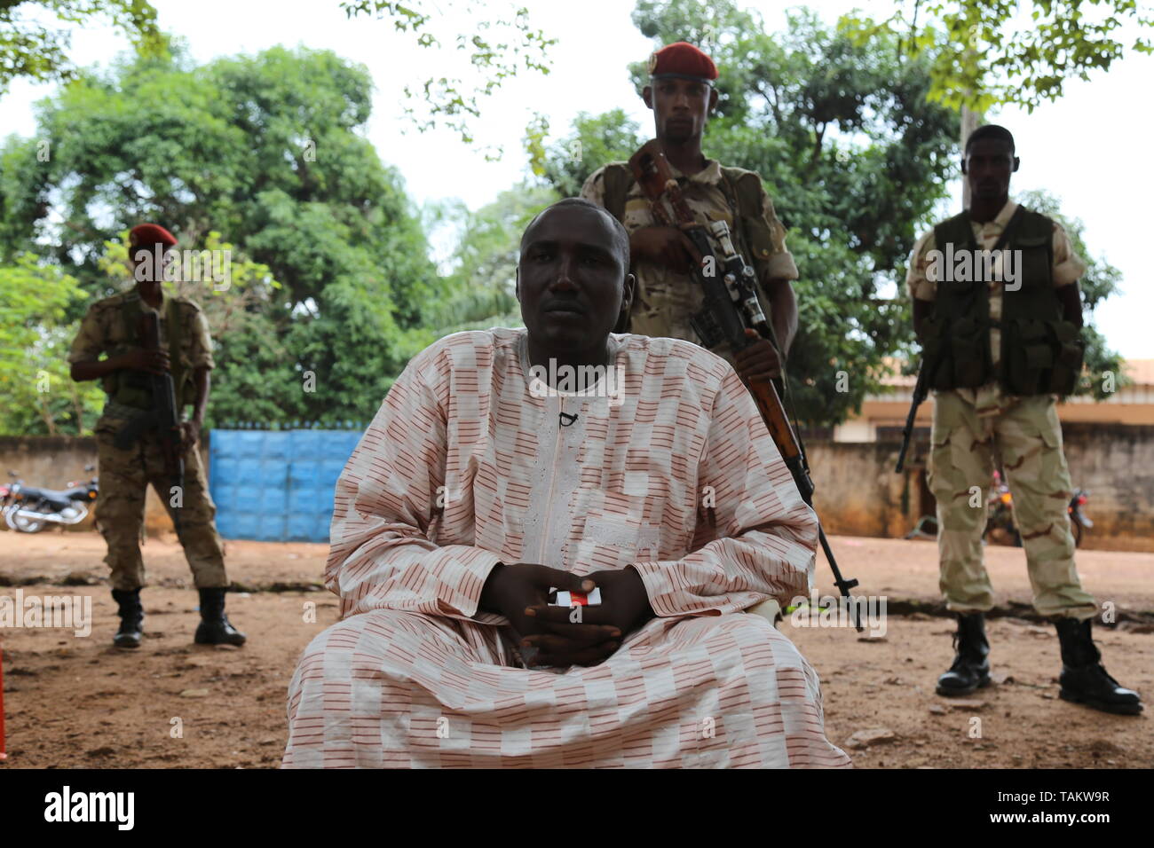 Central African rebel leader Ali Darissa Stock Photo - Alamy