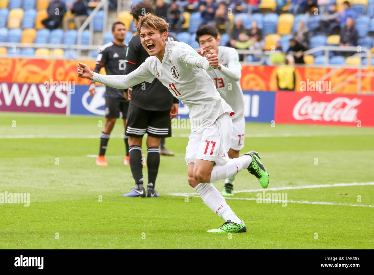 Gdynia Stadium, Gdynia, Poland - 26th May, 2019: Kyosuke Tagawa from ...