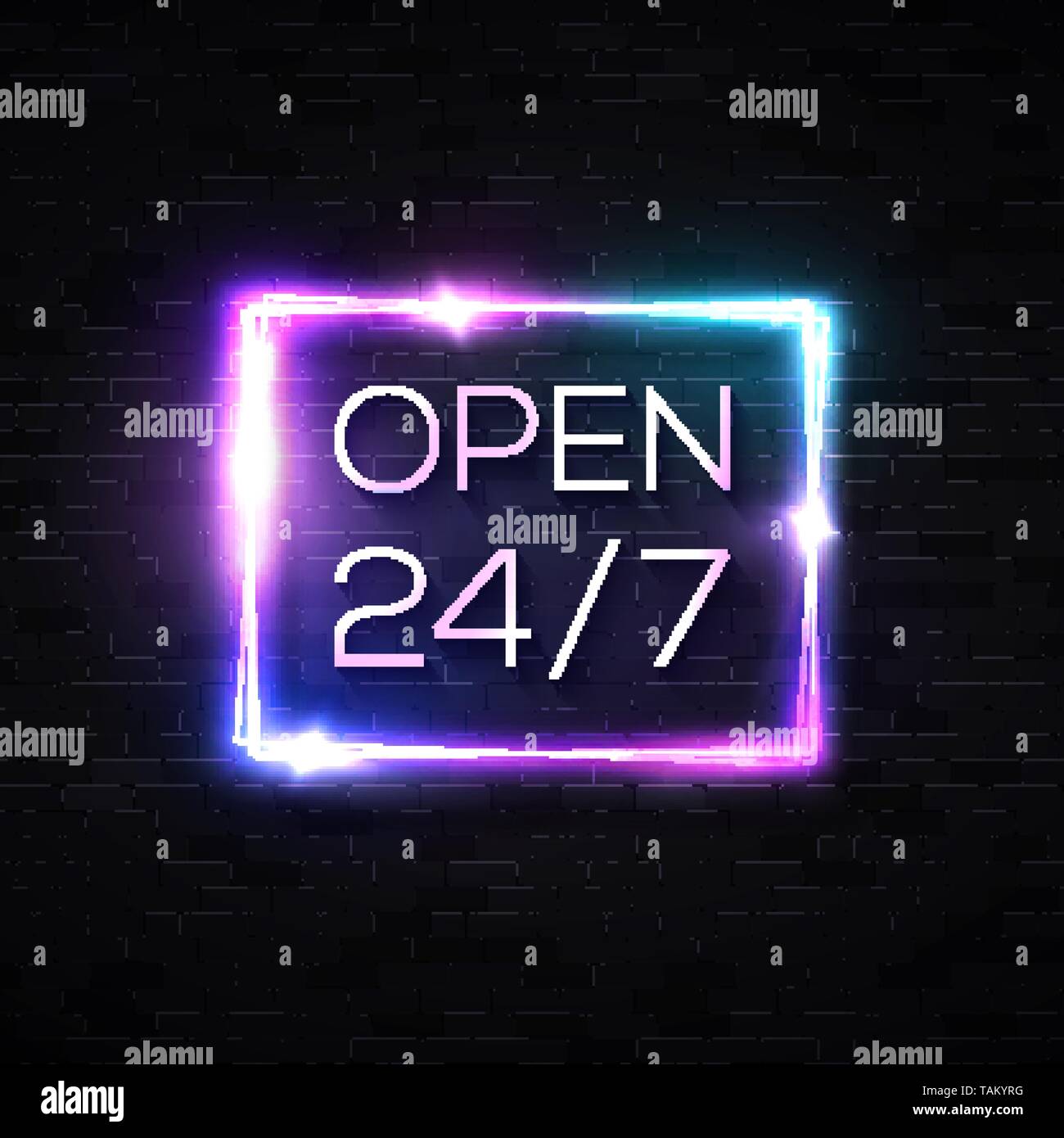 Signage letters Stock Vector Images - Alamy