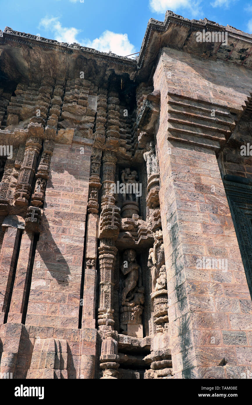 Konark Sun Temple in Odisha, India. Ancient Konark Sun Temple. This ...